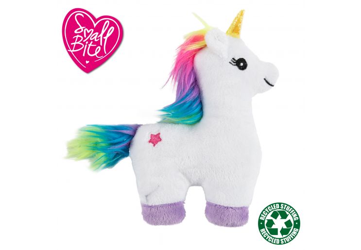 DOG TOY SMALLBITE UNICORN - National Veterinary Services