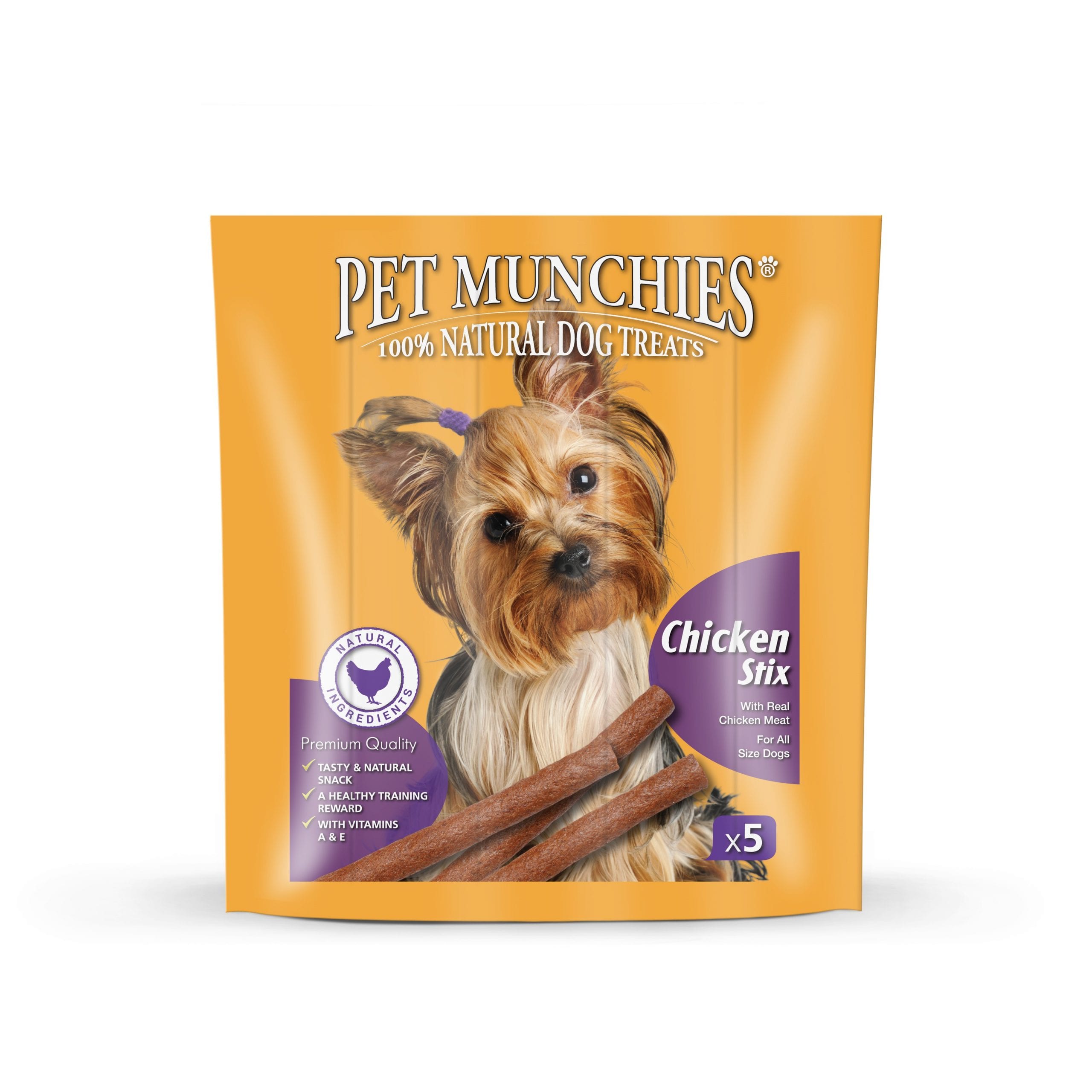PET MUNCHIES DOG CHICK STIX - National Veterinary Services