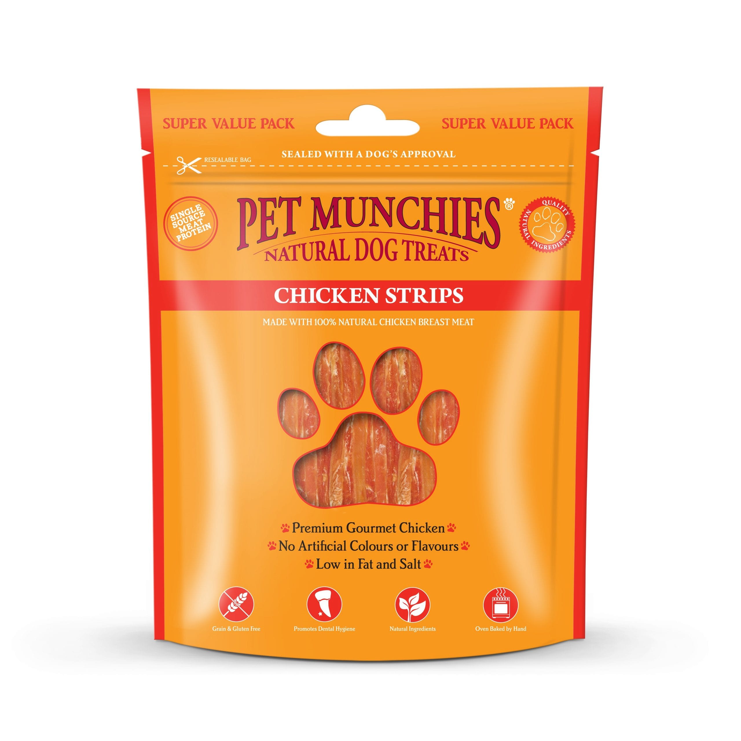 PET MUNCHIES DOG CHICK STRIPS - National Veterinary Services